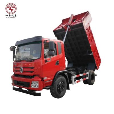 China 10 Ton Load Capacity Euro 5 Dump Truck with 4x2 Wheelbase and Standard Diesel Engine for sale