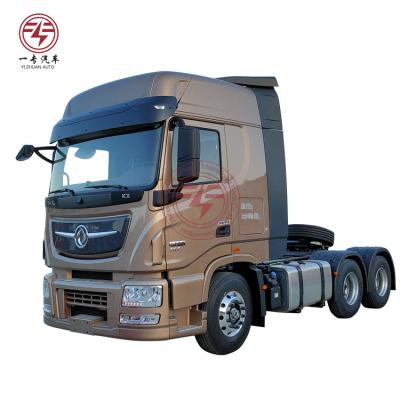 Cina ABS Euro 5 Emissioni 560 hp Motore 6x4 Dongfeng Truck Tractor con capacità di traino di 40 tonnellate in vendita