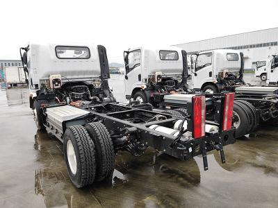 China 4x2 Dongfeng Electric Truck Multifunctional Electric Car Chassis EV HEV Left Steering for sale