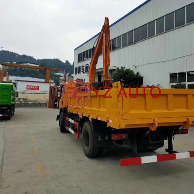 Cina Escavatore montato su camion Dongfeng Mini con capacità di auto-dumping e ruota motrice 4X2 in vendita