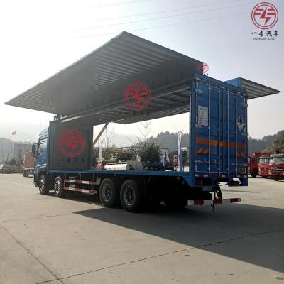Cina Tipo di carburante diesel Dongfeng Wing Span Mini Van Carrosserie Cargo Truck per 6 passeggeri in vendita