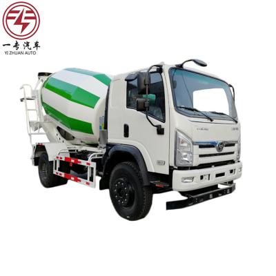 China Fully Hydraulic Self Loading Transit Concrete Mixer Truck for Construction Industry for sale