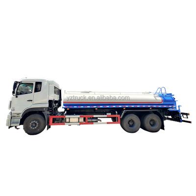 China Caminhão-tanque de água Tipo Dongfeng Caminhão-tanque móvel de água de alta potência de 13500 litros para o Vietname à venda