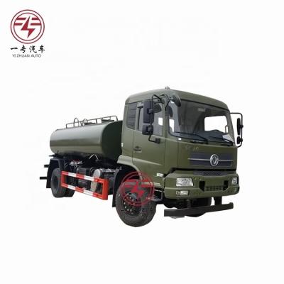 Cina 4WD Dongfeng 12 cbm Off Road Water Bowser Water Tanker Truck con 6505 kg di peso in vendita