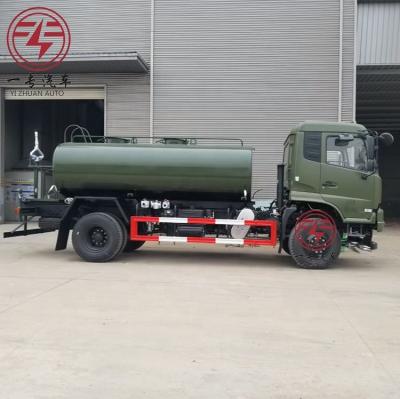 Cina 4WD Dongfeng 12 cbm Off Road Water Bowser Water Tanker Truck con 6505 kg di peso in vendita