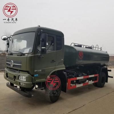 Cina 4WD Dongfeng 12 cbm Off Road Water Bowser Water Tanker Truck con 6505 kg di peso in vendita