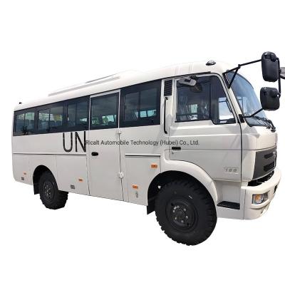 China 10-19 lugares ônibus ônibus diesel autocaravana Dongfeng 4X4 Expedição Off Road Minibus à venda