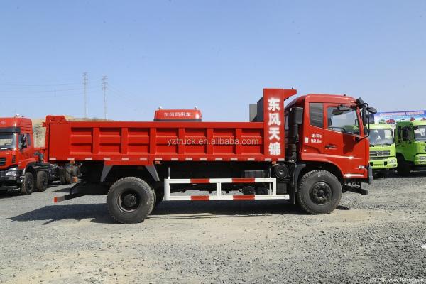 Quality Dongfeng Commercial Vehicle Co. 4x2 Tipper Dump Truck with Dimensions 7.075X2 for sale