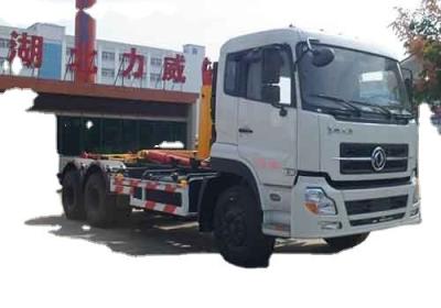 Cina Hook Lift Euro 5 Dongfeng 6X4 camion sanitario per la raccolta dei rifiuti su misura in vendita