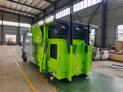 Cina Hook Lift Euro 5 Dongfeng 6X4 camion sanitario per la raccolta dei rifiuti su misura in vendita