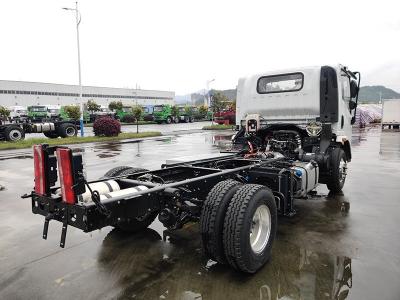 China Multifunktioneel EV HEV Auto Chassis Linkssturing Cargo Van voor 4x2 Dongfeng Electric Truck Te koop