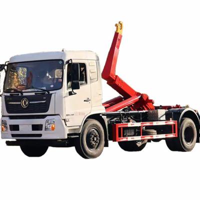 Cina Euro 4 4X2 Compattatore caricatore posteriore riciclo Rollo gancio sollevamento camion della spazzatura con componenti in vendita