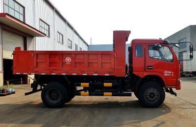 Cina Dongfeng 4x2 7.8cbm retro ribaltamento Dump Truck leggero Veicolo commerciale ABS automatico sinistra in vendita