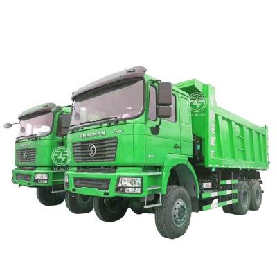中国 31T 後ろ傾斜型東フェン6×4 ダンプトラック 20cbm 直角貨物箱 左方向 販売のため
