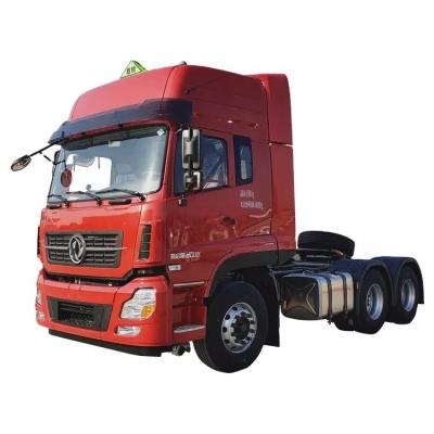 Cina 4 cilindri a sterzo sinistro 40 t 6x4 pesante diesel camion trattore con 12-velocità manuale in vendita