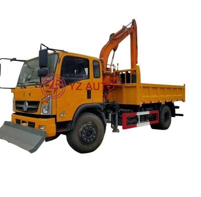 China 10m Max Lifting Height Dongfeng Mini Truck Mounted Excavator with Remote Control Operation Form for sale