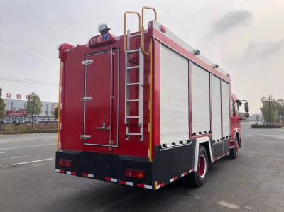 China Directly Supplies Dongfeng 4x2 Fire Engine Truck with LHD Double Cabin and Manual Transmission for sale