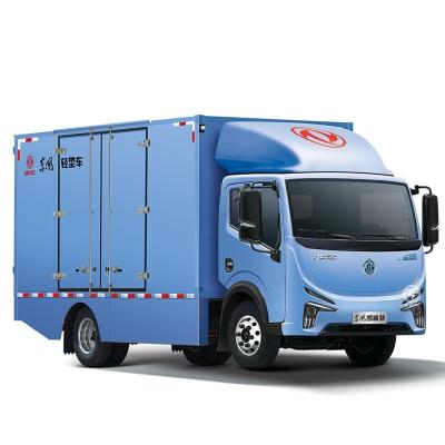 Китай Электрический городской грузовик Dongfeng с автоматической коробкой передач и настраиваемым фургоном продается