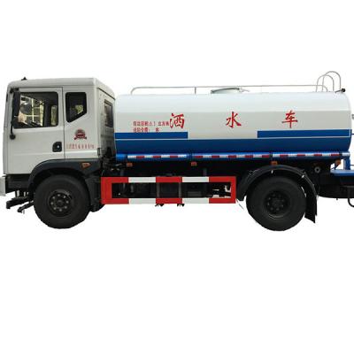 Cina 10 cbm Cannon di nebbia multifunzionale Camione cisterna dell'acqua 4X2 Carburante diesel usato ad alta capacità in vendita