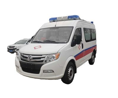 Cina Ambulanza usata Dongfeng 4x2 Light Van Transit Prehospital Emergency Care per Medici in vendita