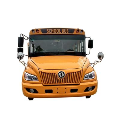 Cina Autobus scolastico a 24-39 posti di dimensioni medie giallo Dongfeng Diesel Automatico Euro 4 Mini in vendita