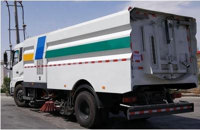 China Manual Transmission 10T Payload Water Tank Vehicle for Road Cleaning and Dust Sweeping for sale