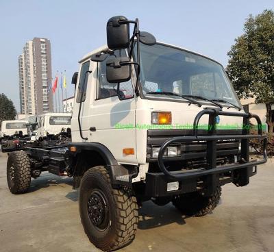 China Direção esquerda Dongfeng 6x6 tração nas quatro rodas Chassi do camião de carga Euro 3 Padrão de emissões à venda