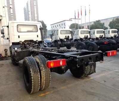 China Direção esquerda Dongfeng 6x6 tração nas quatro rodas Chassi do camião de carga Euro 3 Padrão de emissões à venda