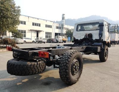 China Direção esquerda Dongfeng 6x6 tração nas quatro rodas Chassi do camião de carga Euro 3 Padrão de emissões à venda