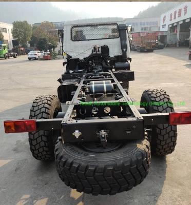 China Direção esquerda Dongfeng 6x6 tração nas quatro rodas Chassi do camião de carga Euro 3 Padrão de emissões à venda
