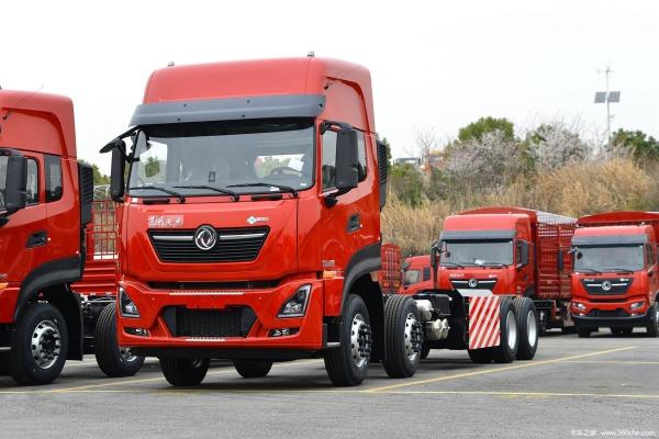 Quality 8X4 Dongfeng Heavy Truck 1-10T CNG Truck With Diesel Fuel And Automatic for sale