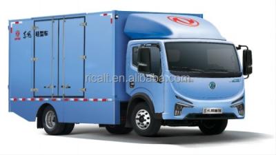 中国 4×2 駆動車 ドンフェン 4.5 トンの貨物 トラック 貨物 タンク 寸法 4130×2050×400mm 販売のため