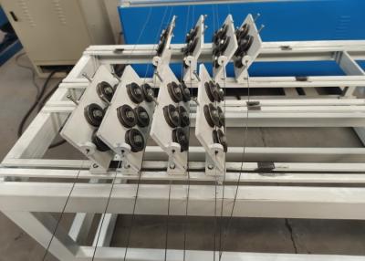 Cina Risparmio di energia di Mesh Welding Machine 4.0kw del cavo della forza del mattone di dimensione 115mm di lunghezza 20m della bobina in vendita