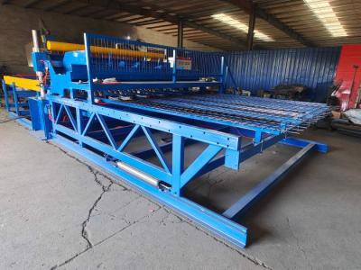 China Rebar Diameter 5-12mm Mesh Width 2.4m Rebar Steel Wire Mesh Welding Machine for sale