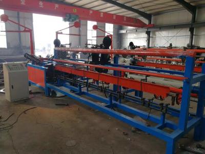 China Touch Screen Double Wire Chain Link Fence Making Machine for sale