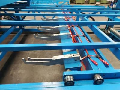 Cina Plc pneumatico Antivari d'acciaio costolato Mesh Welding Machine di tirata del gancio in vendita