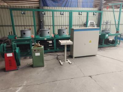 Cina Motore d'acciaio 15kw del cavo 2.8mm dello sbocco della macchina di trafilatura del Plc del cavo 6.5mm dell'entrata in vendita