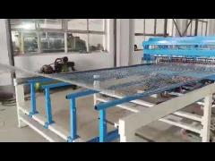 La vitesse de soudure 75 fois roulent la soudure Mesh Manufacturing Machine de PLC de la longueur 30m