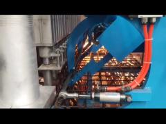 Bar Mesh Welding Machine 10x10cm van het Waterkoelings de Elektrode Misvormde Staal