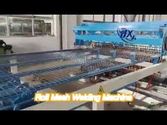 6.0mm diameter 2m width roll mesh welding machine plc