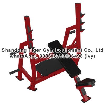 China Gym Fitness Equipment Olympic Incline Bench WT. Storage for sale