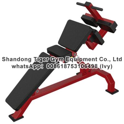 China Gym Fitness Equipment Adjustable Abdominal Board / Solid Abdominal bench for sale