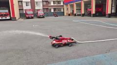 Emergency robots perform monitoring and early warning, search and rescue, communication and command,