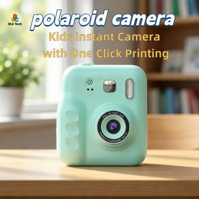 China Children Polarid Camera with CCD Sensor 4K Video Mini Keychain Design-Instant Printing Multiple Filters for Outdoor/Indoor Play for sale