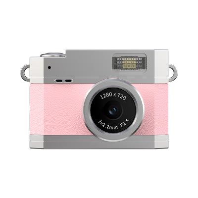 China DLC 48MP 1080P HD Neck-Wearable Mini Camera-Flip Rotatable Lens 7x Optical Zoom Face Detection Flash Filters Selfie Camera for sale