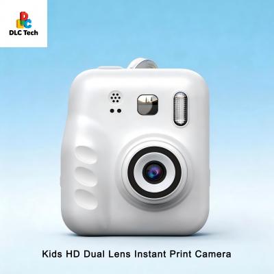 China DLC  Y300H Educational Kids Instant Print Camera  LED Fill Light 1080P Video Dual Camera Anti Blue Light Eye Protection for sale