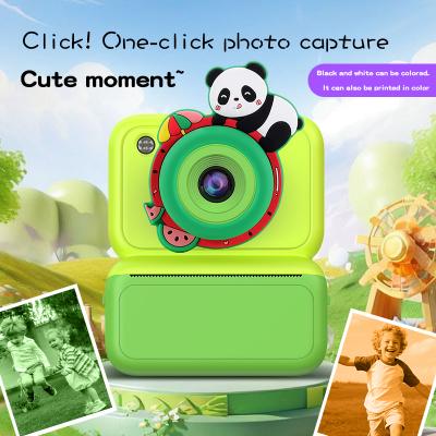 China DLC Students Instant Photo Print Camera 4800W Dual Camera 1080P Video Timed Selfie Filter MP3 LED Flash Cute Pet Design for sale