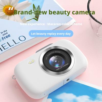 China Retro CCD Style Digital Camera 64MP 4K 18X Optical Zoom Compact Beauty Display Long Battery Life Rechargeable Portable for sale