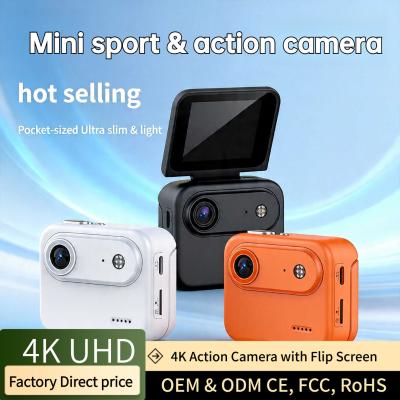 China Hot Selling Portable Mini Action Camera 1080P CMOS MicroSD 1/4 Screw Hole Multiple Brackets Long Battery Life Cold Heat for sale