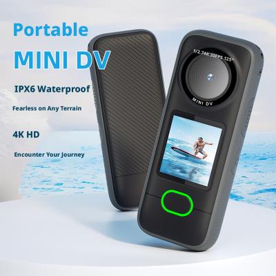 China 20MP 4K Mini DV Action Camera IPX6 Waterproof 125° Wide Angle WiFi APP Control Sport Cam for Biking Hiking for sale